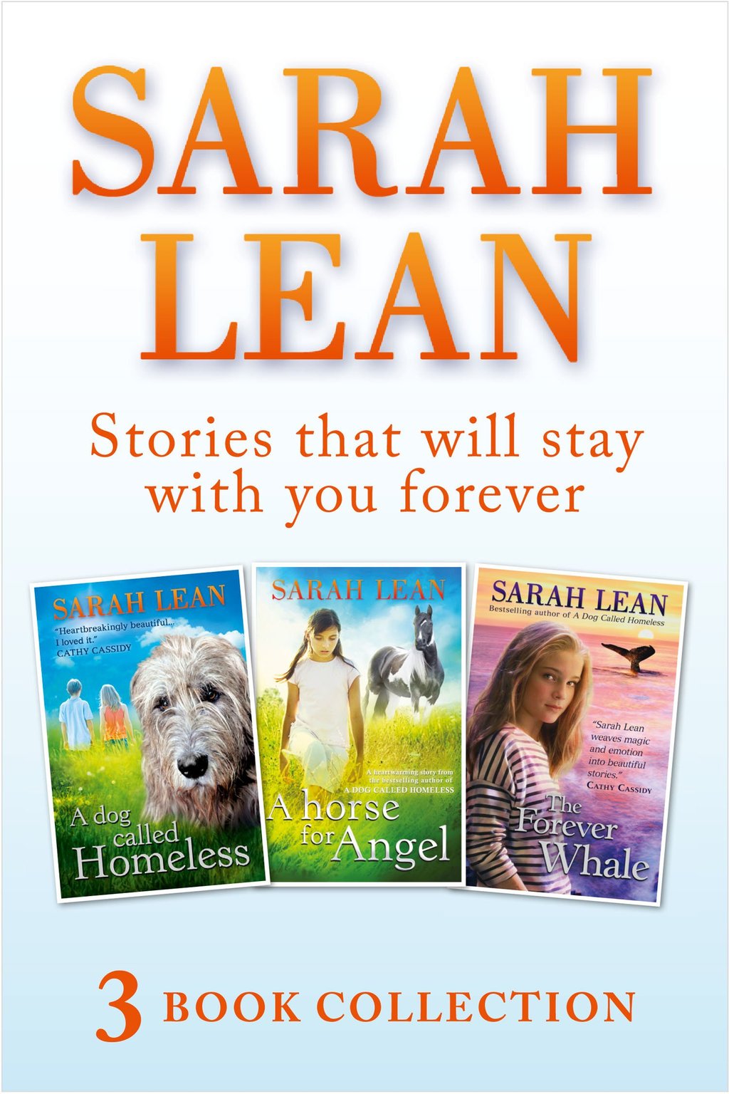 Sarah Lean - 3 Book Collection (A Dog Called Homeless, A Horse for ...