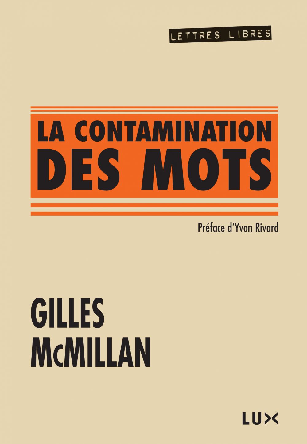La contamination des mots - 9782895968702 - Ebook littérature | Cultura