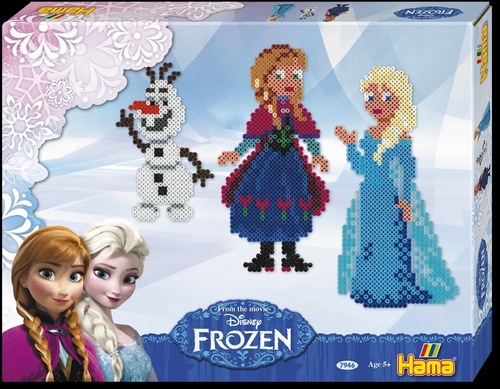 Kit perles Hama - MIDI - La Reine des Neiges - 7946 - Coffrets Créatifs ...