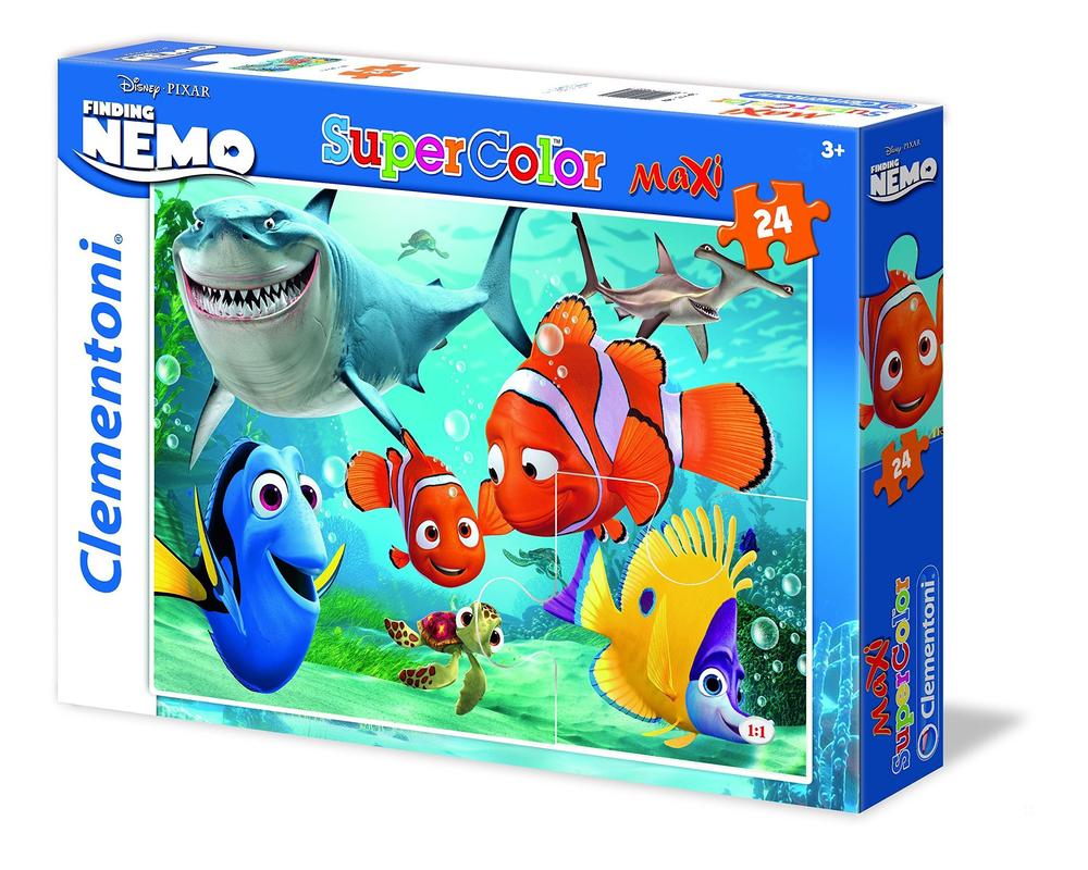 Némo - Puzzle Super Color Maxi 24 pièces | Cultura