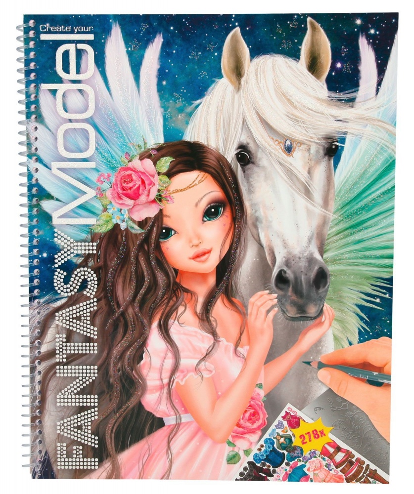Album de coloriage Top Model - Fantasy - Activités 0-3 ans | Cultura