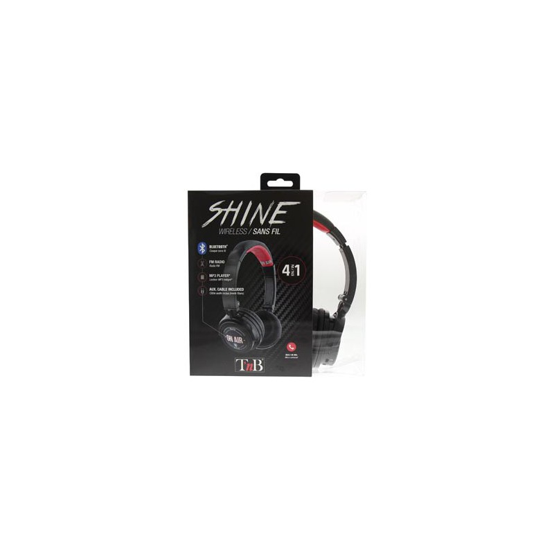 Casque bluetooth Shine Air 4 en 1 | Cultura