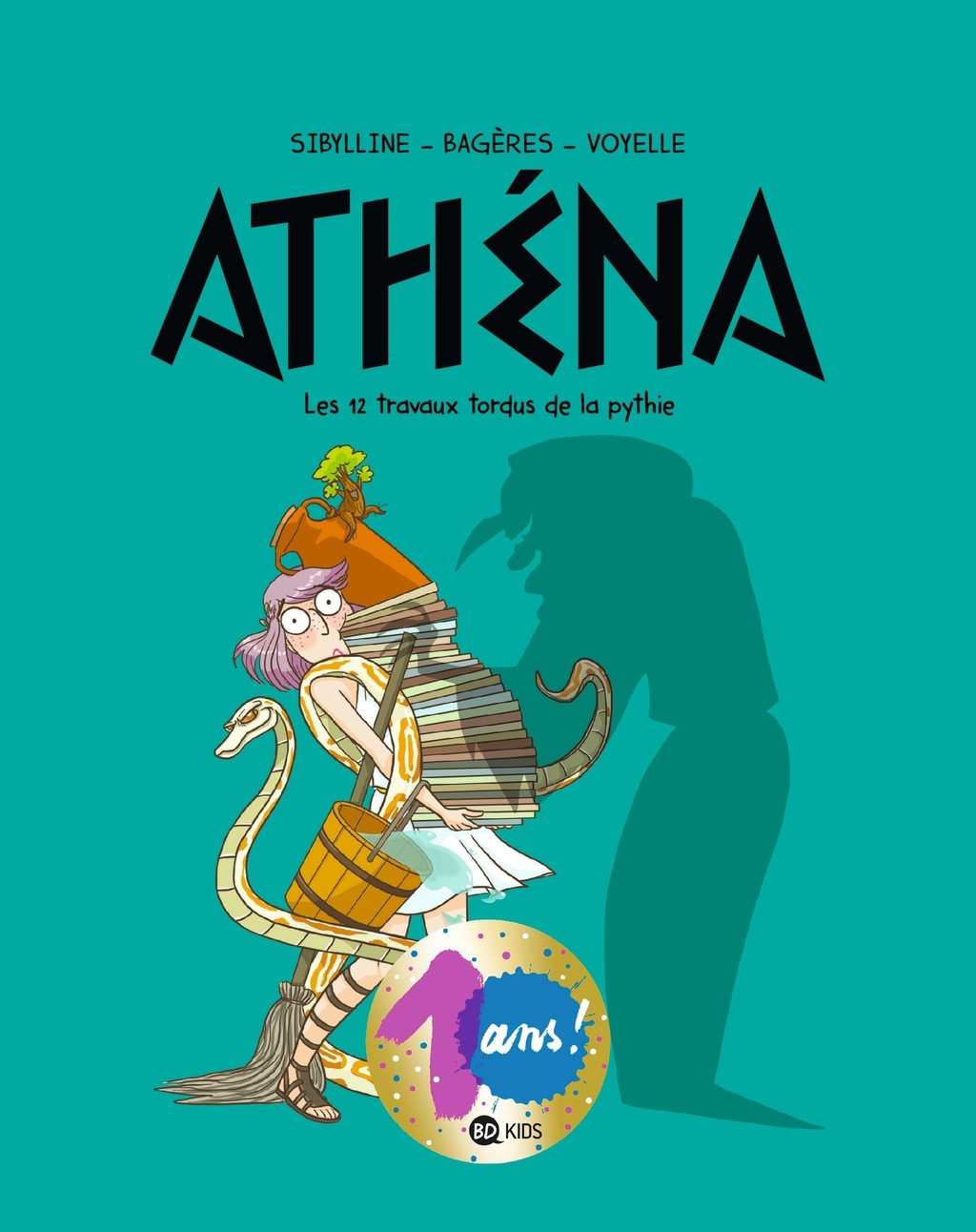 Athéna, Tome 04 - Les 12 travaux tordus de la Pythie : Frédéric Bagères ...