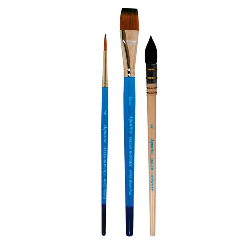 3 pinceaux aquarelle - Sets de Pinceaux Aquarelle - Pinceaux Aquarelle ...