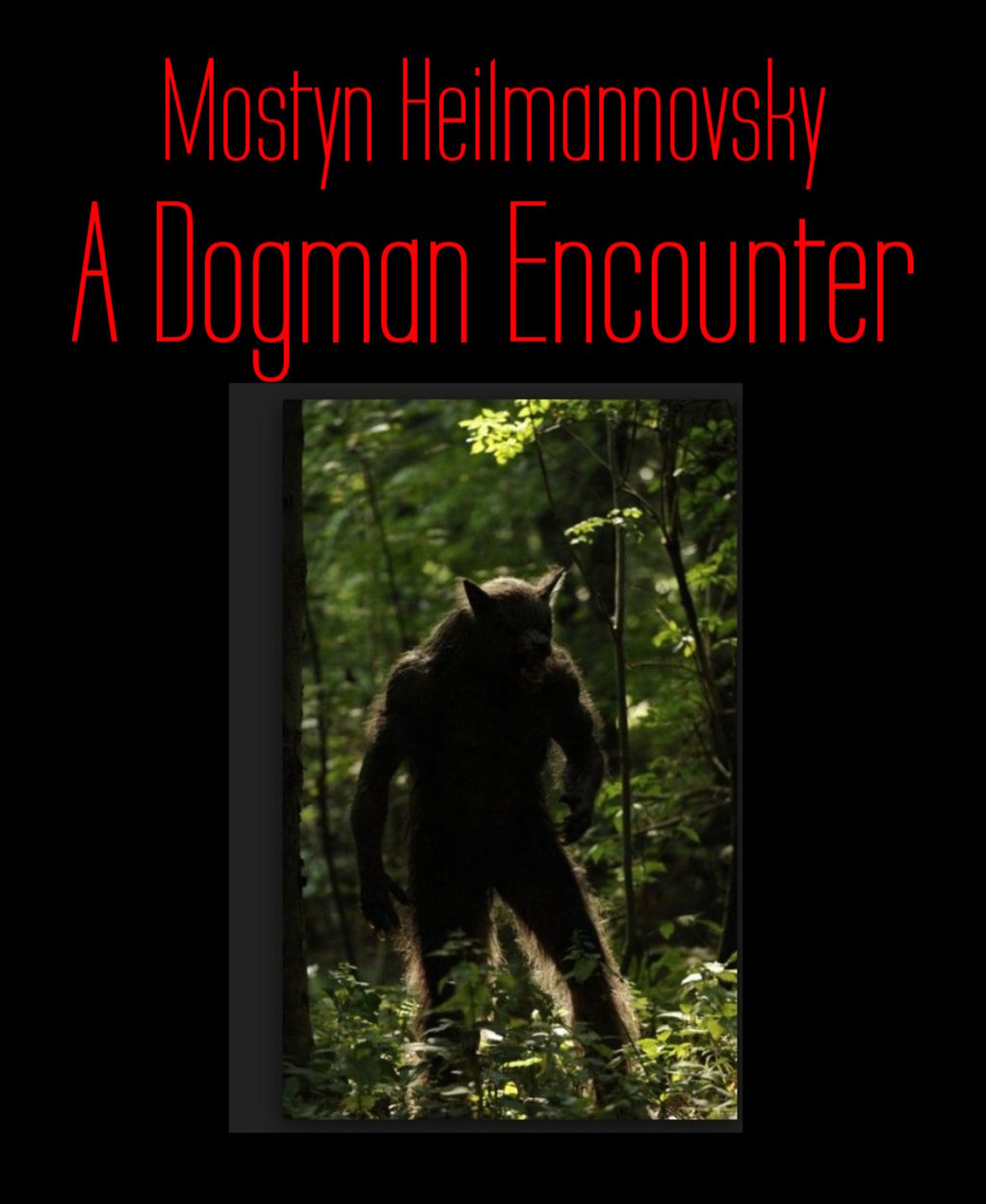 A Dogman Encounter - 9783743880054 | Cultura