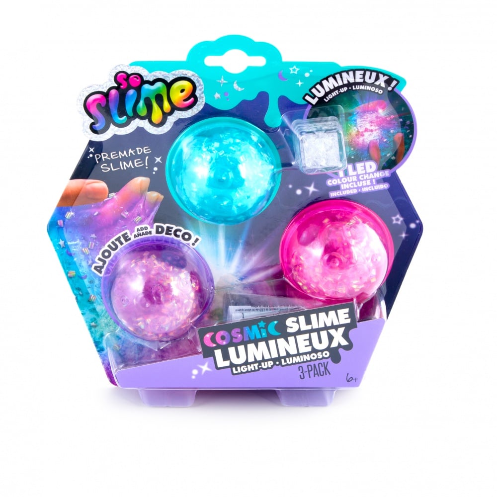 Cosmic Slime Kit Lumineux Coffrets Créatifs Pour Enfant Cultura