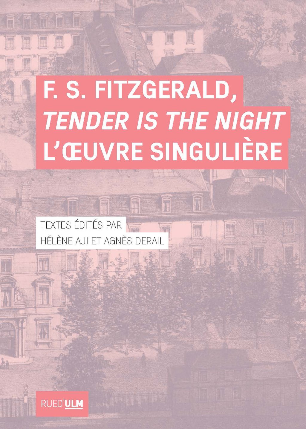 F. S. Fitzgerald, Tender Is the Night L’œuvre singulière ...