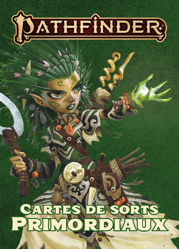 Pathfinder 2de édition - Deck de cartes : sorts primordiaux - Jeux de ...
