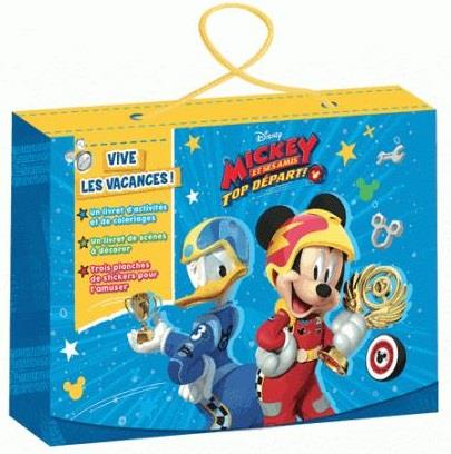 Mickey et ses amis - vive les vacances ! valisette : Disney ...