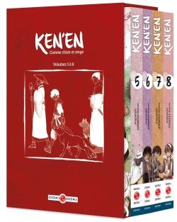 Ken'en - comme chien et singe - coffret vol.2 - t.5 a t.8 : Fuetsudo ...