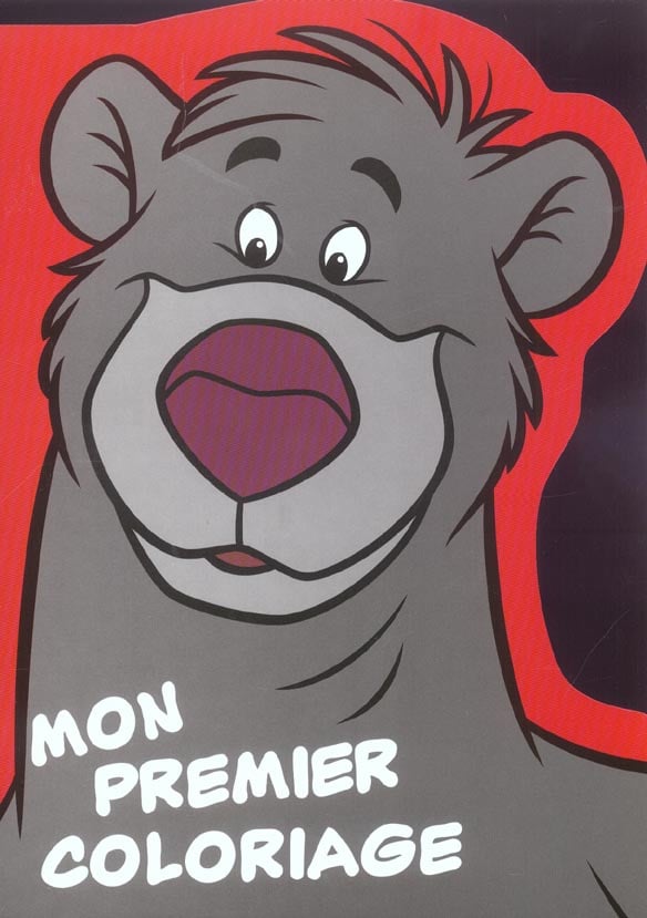 Le livre de la jungle - mon premier coloriage : Disney | Cultura