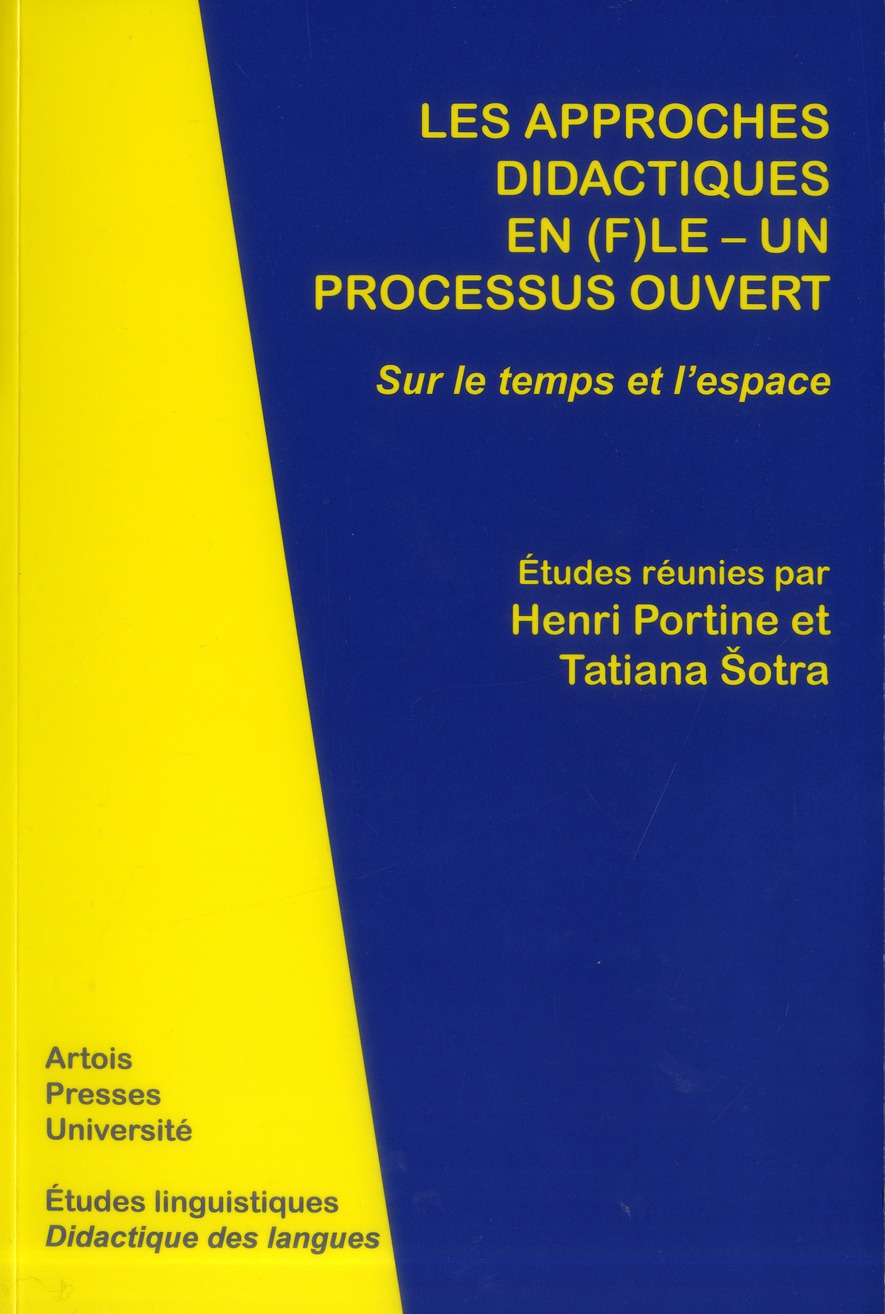 Approches didactiques en fle un processus ouvert - 2848321601 ...
