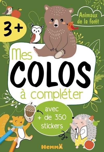 Mes colos a completer - animaux de la foret : Collectif - 2508055875 ...