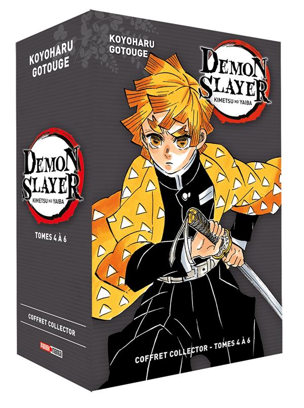 Demon Slayer Coffret Vol 2 T 4 A T 6 Koyoharu Gotôge 2809492506