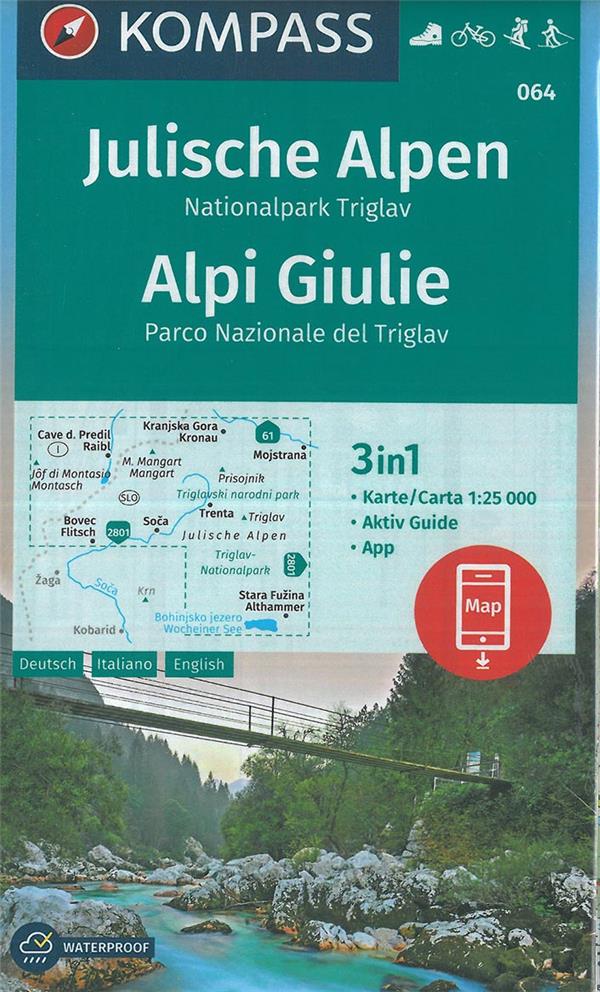 Julische alpen, nationalpark triglav : Collectif - 3990444581 - Cartes ...