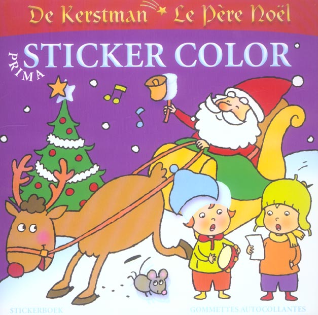 Prima sticker color le pere noel x3 : Collectif - 9044707450 - Livres ...