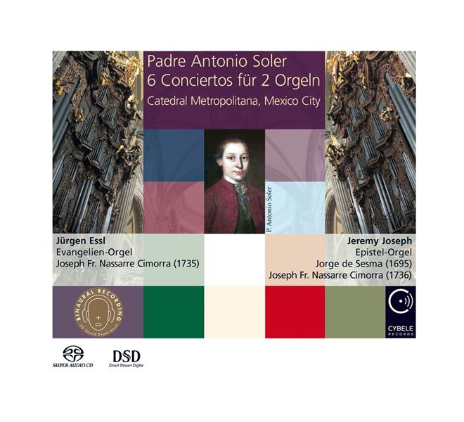 Soler : 6 concertos pour 2 orgues : Antonio Soler,Jurgen Essl,Jeremy ...