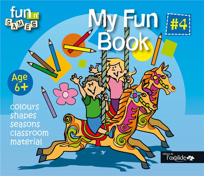 My fun book t.4 : Collectif - Livres jeux et d'activités | Cultura