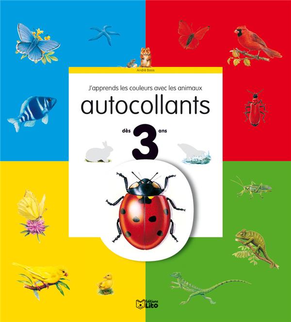 J'apprends les couleurs dès 3 ans : André Boos - 2244254232 - Livres ...