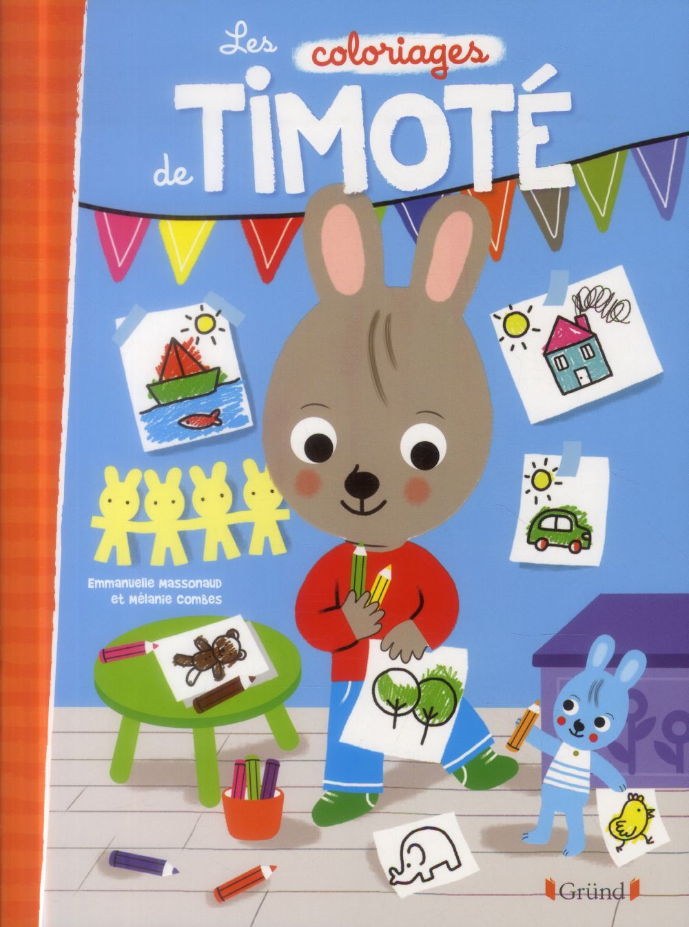 Les coloriages de Timoté : Emmanuelle Massonaud - 2324008084 - Livres ...