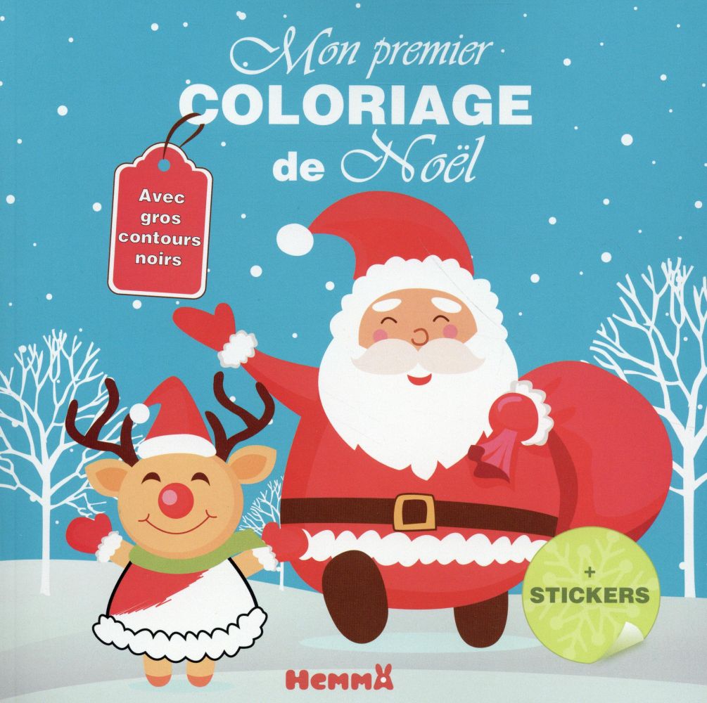 Mon premier coloriage de noël : Collectif - Livres jeux et d'activités ...