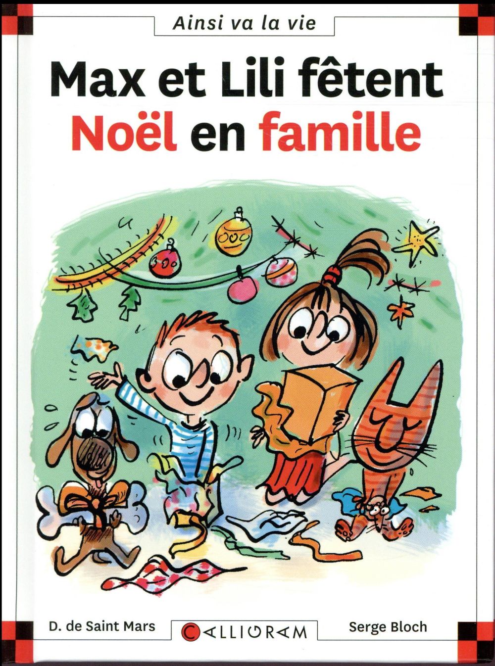 Max et Lili fêtent Noël en famille : Dominique De Saint-Mars ...