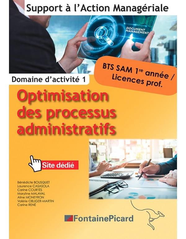 Optimisation des processus administratifs - bts sam 1re année, licences prof. - domaine d ...
