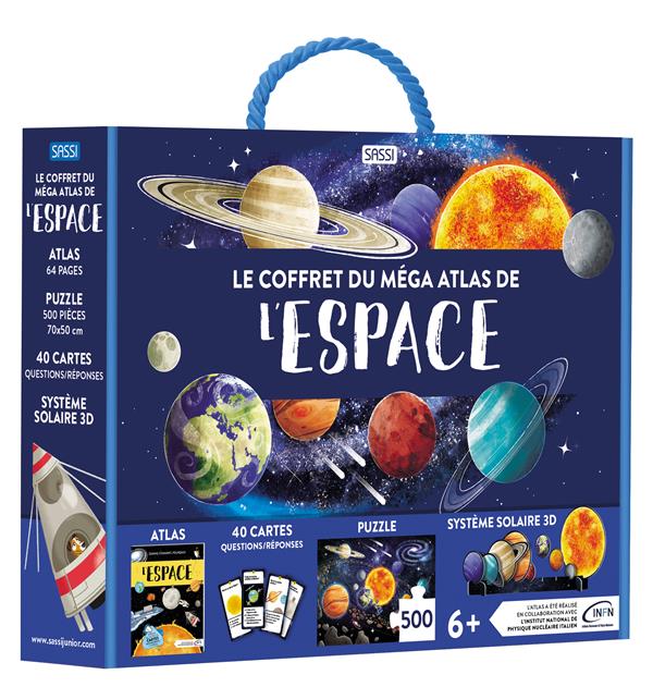 Le coffret du méga atlas de l'espace : Collectif - 8830309826 - Livres ...