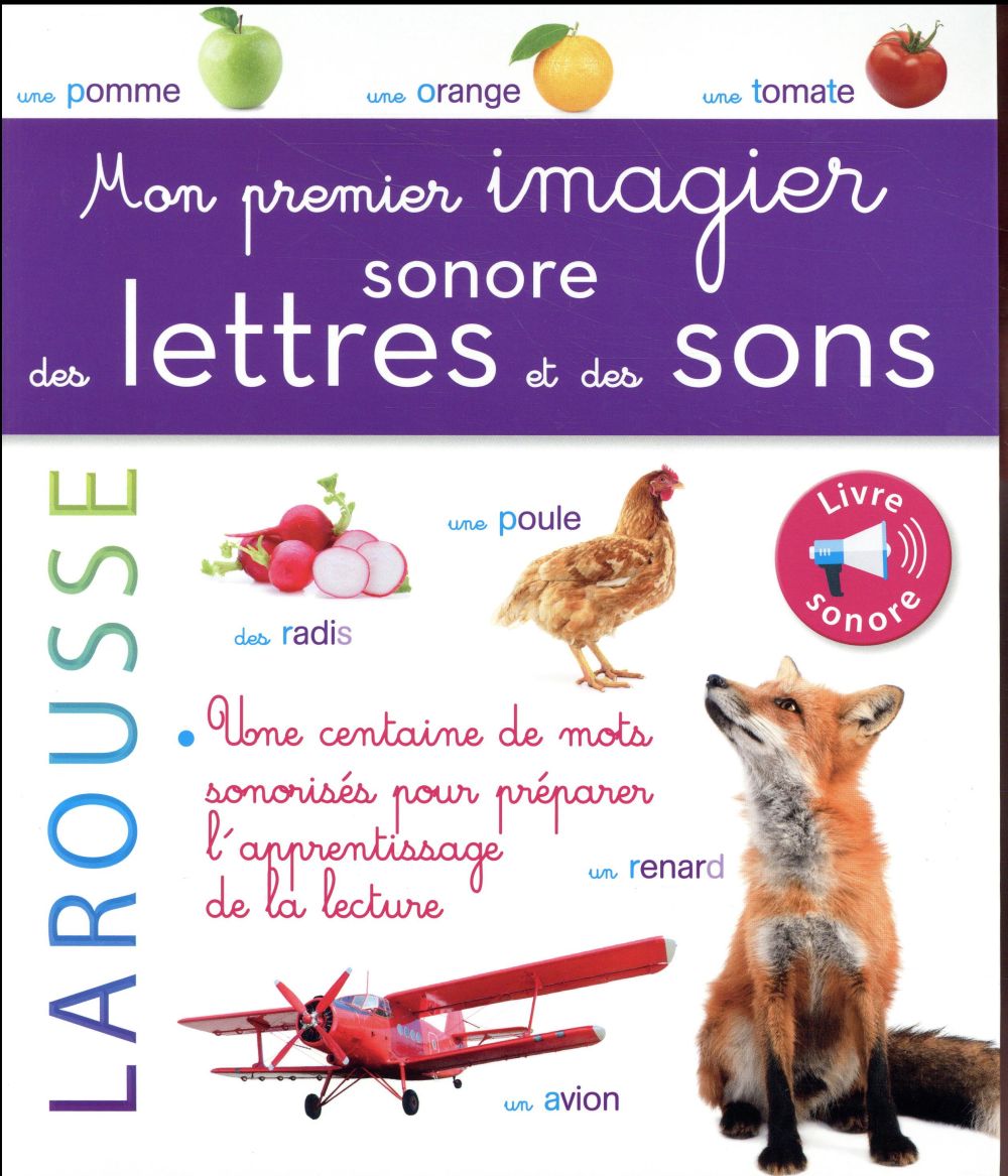 Mon imagier sonore des premiers sons : Collectif - 2035943779 - Livres ...