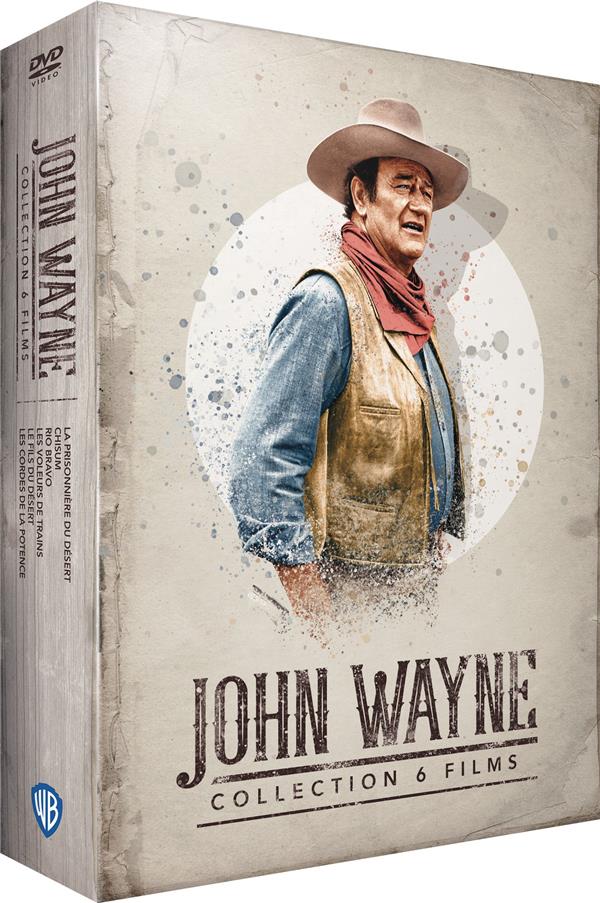 John Wayne- 6 films : La prisonnière du désert + Chisum + Rio Bravo ...