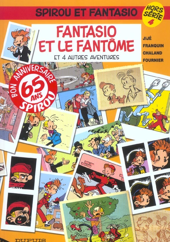 Spirou et Fantasio Hors-Série t.4 : Fantasio et le fantôme et 4 autres ...