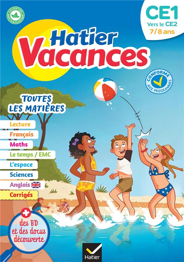 Hatier vacances : toutes les matières - CE1 vers CE2 : Damien Catala ...