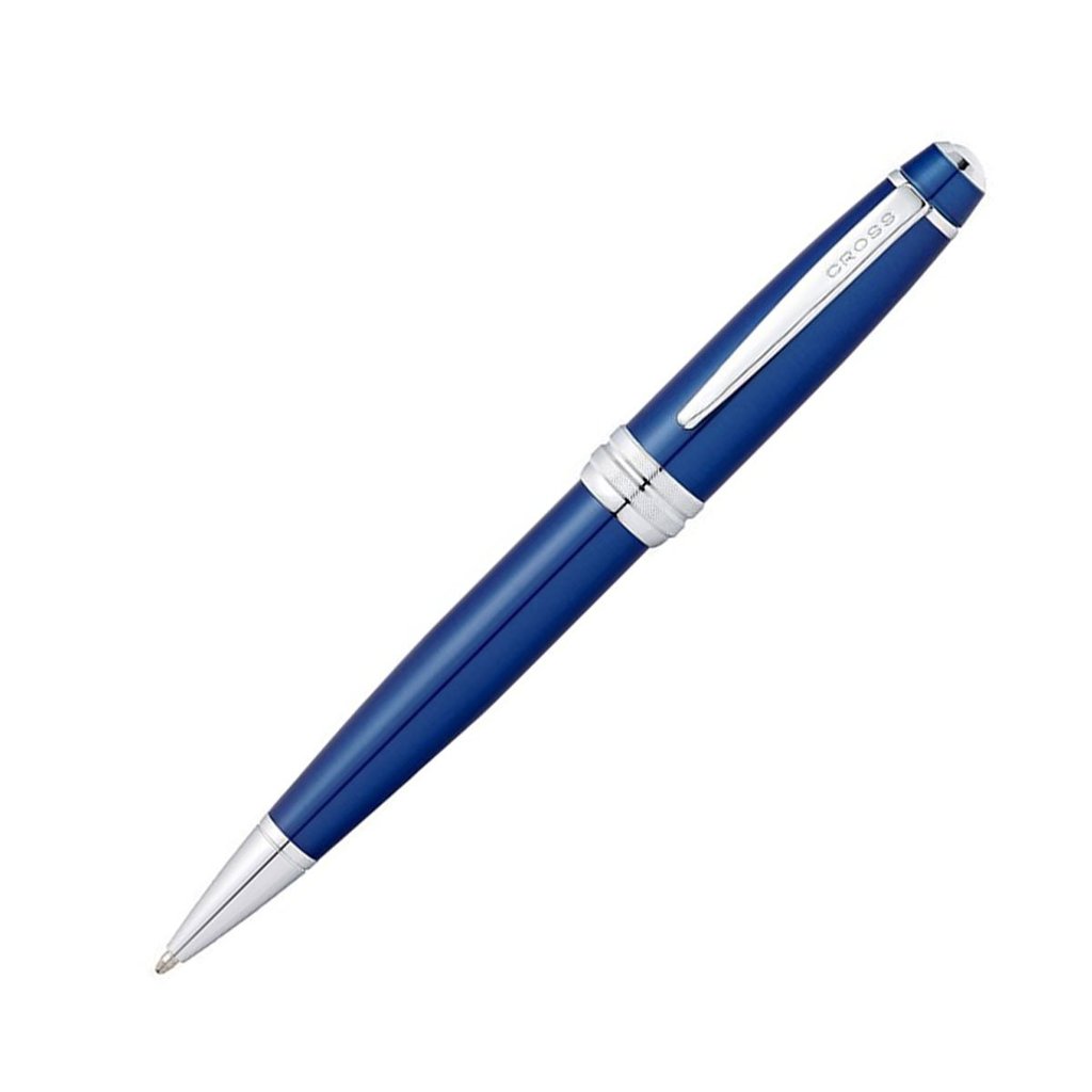 Stylo bille - Noir - Bailey Bleu Laqué - Pointe moyenne - Cross - Beaux ...