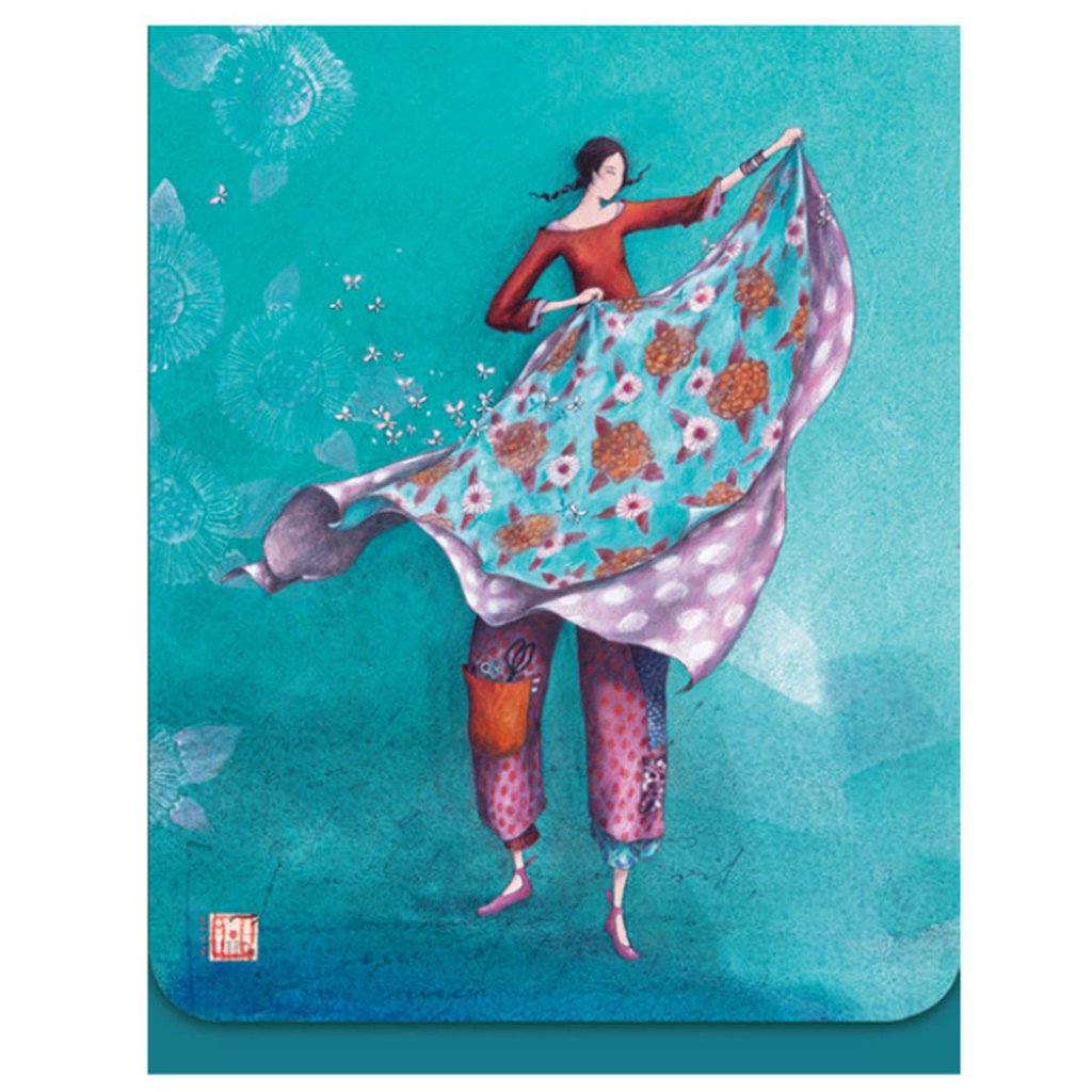 Bloc-notes aimanté Gaëlle Boissonnard - 7,5 x 10 cm - L'envol | Cultura