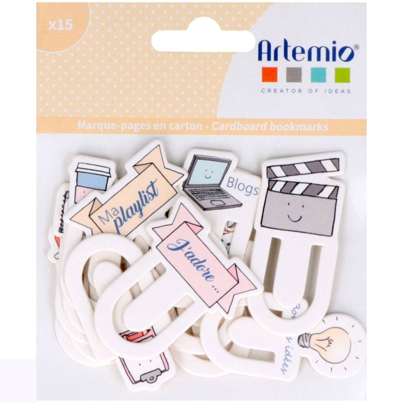 Marque-pages en carton - So cute | Cultura