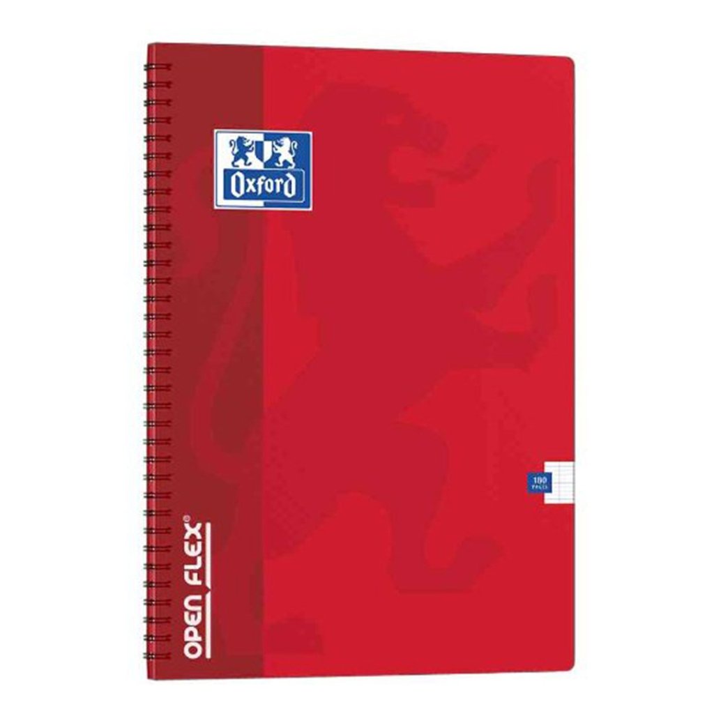 1 cahier à spirales polypro - 24 x 32 cm - Openflex - Oxford - 180 ...