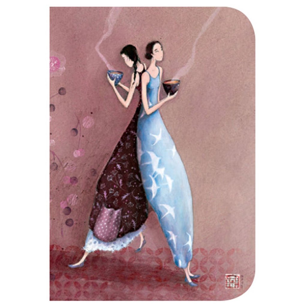 Carnet - Gaëlle Boissonnard - 10,5 x 15 cm - Femmes dos à dos | Cultura