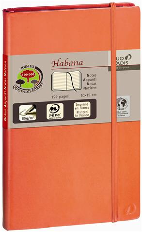 Carnet de notes emboités habana orange 16x24 cm - Carnets - Carnets ...
