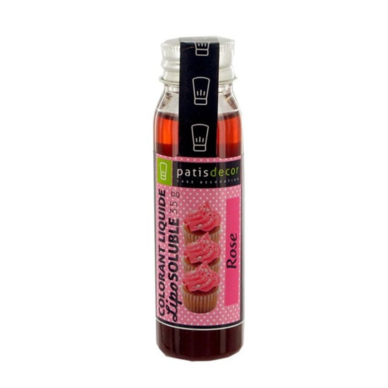 Colorant Liquide Liposoluble R Patisdecor - Colorants alimentaires ...