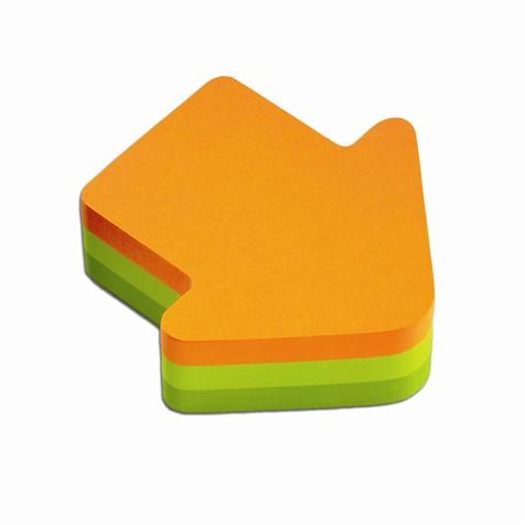 Cube Post-it® Forme Fantaisie Flèche - 225 feuilles - Notes ...