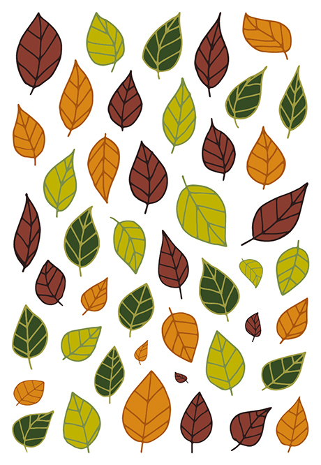 Decoraty, Sach 6 pl 14,8x21cm, Feuilles - Gommettes - stickers ...