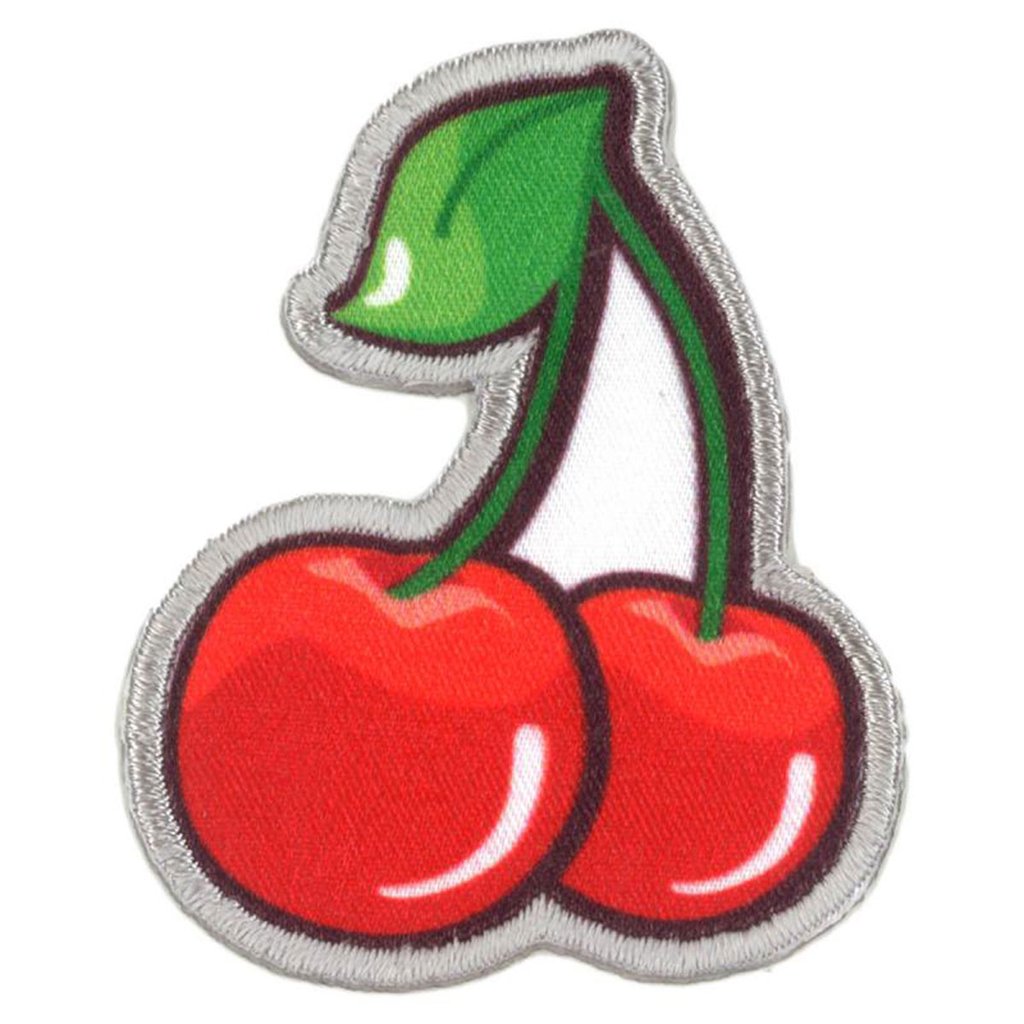 Sticker écusson - Cerise - 55 x 45 mm - Customisation | Cultura