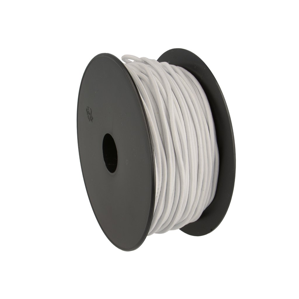 Ruban élastique rond 2.5mm - blanc - Rubans - Customisation | Cultura