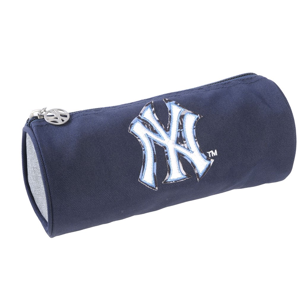 Trousse MLB NY - Swag - 1 compartiment - Rond - Bleu - Trousses | Cultura