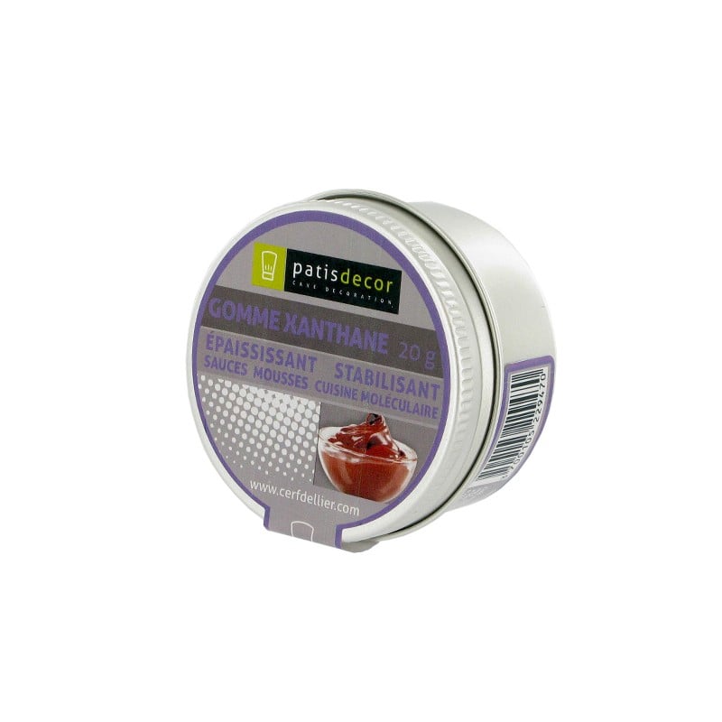 Gomme xanthane - 20 g - Patisdécor - Préparations et Ingrédients | Cultura