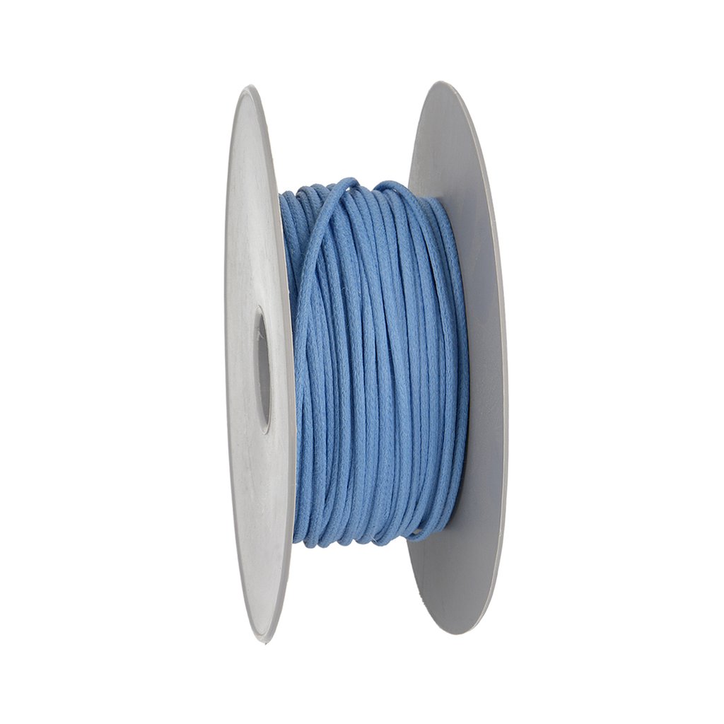 Lacet aspect cuir Bleu - Rubans - Customisation | Cultura