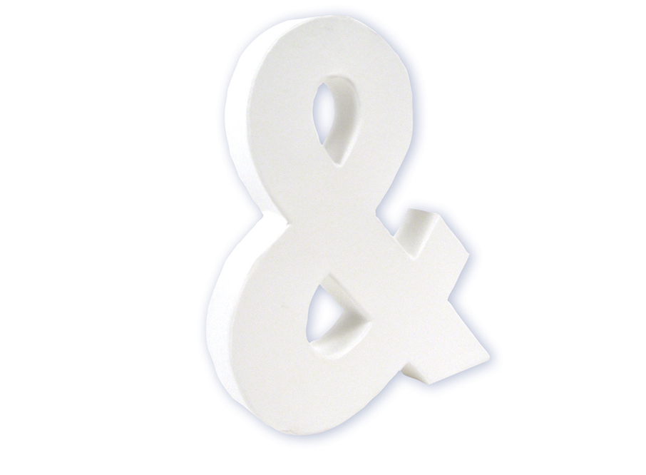 Lettre & Pap Mach 20,5Cm Lettre & Pap Mach 20,5Cm | Cultura