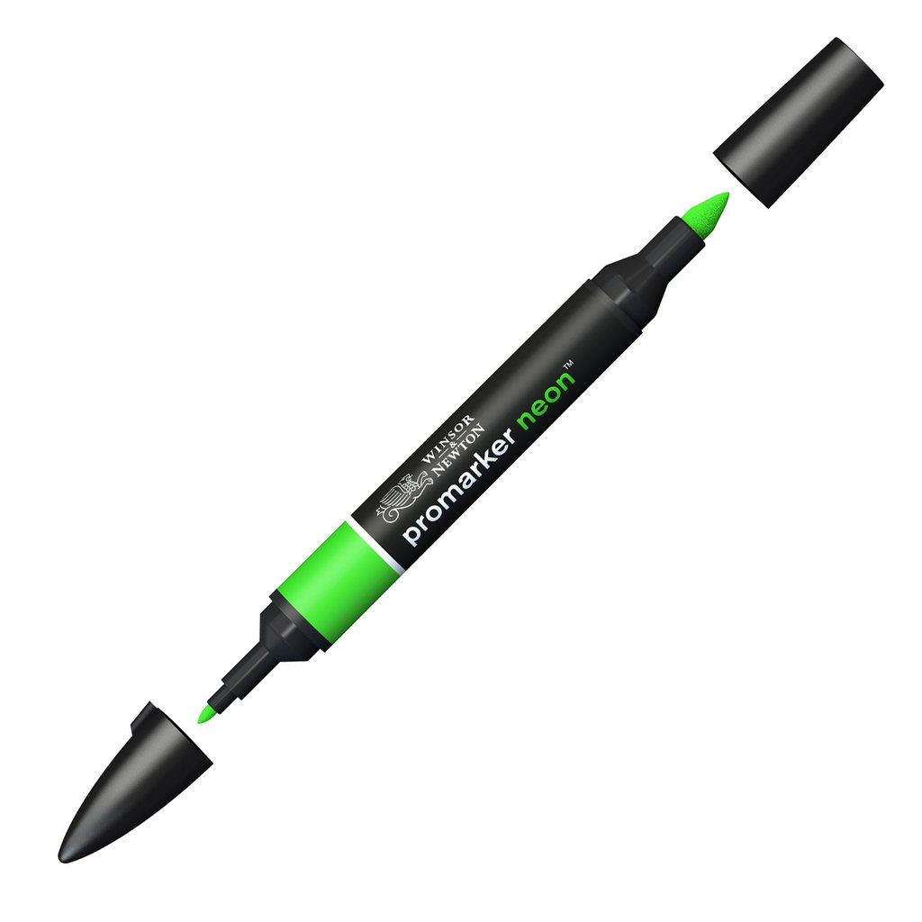 Winsor & Newton ProMarker Néon - Marqueur double pointe - permanent ...