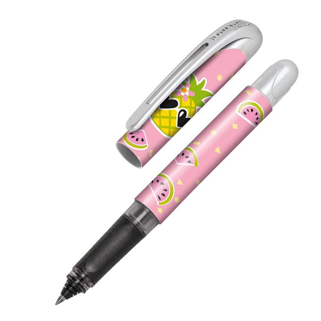 Stylo roller - Bleu - Collège - Pointe moyenne - Online - Pineapple ...