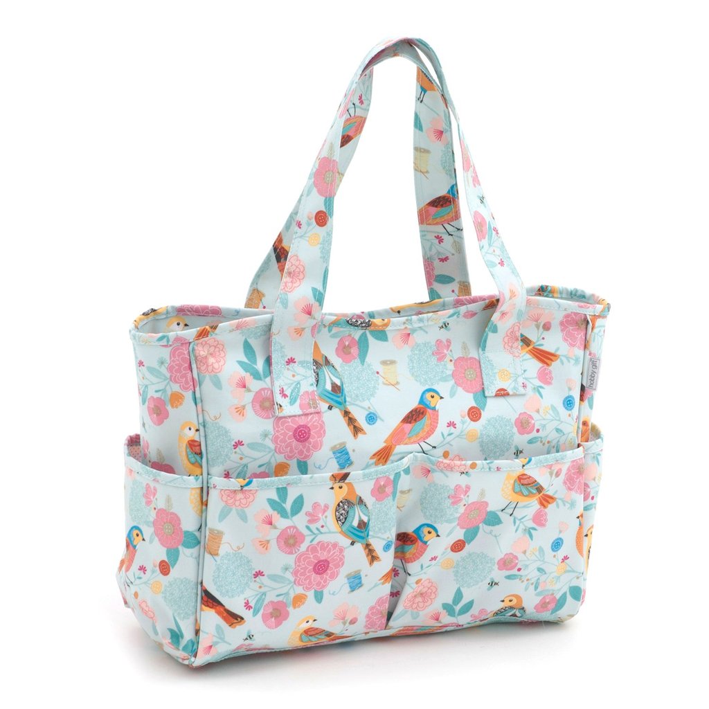 Sac de rangement couture oiseaux - Hobbygift - Boites à Couture ...